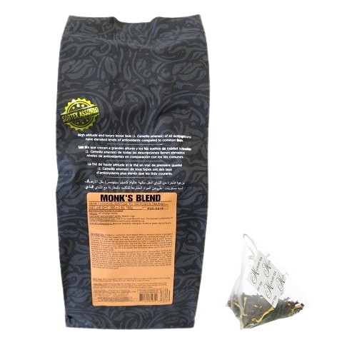 Metropolitan Tea Company Monk's Blend Tea Pyramid Tea Bags – The ...